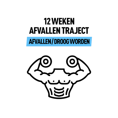 12 weken droogtrainen - Vet verliezen en spieren opbouwen