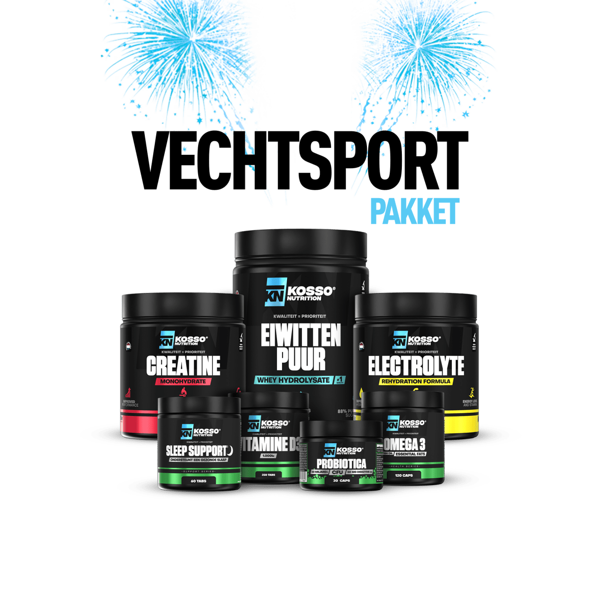 Vechtsport Goede Voornemens Pakket | Kosso Nutrition